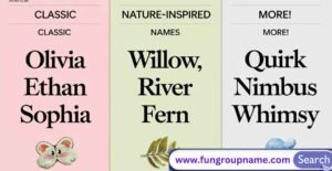 355 Triplet Names: Classic, Nature-Inspired & More! - fungroupname.com