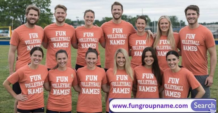 370 Fun Volleyball Team Names