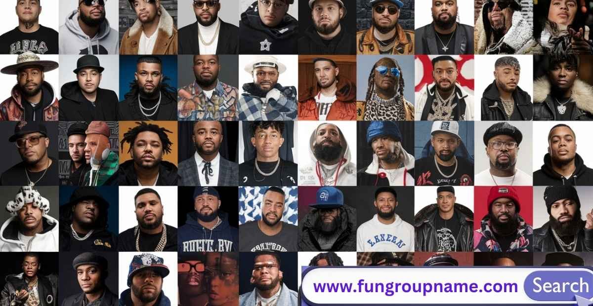 375 Rap Group Names: From Iconic to Unique