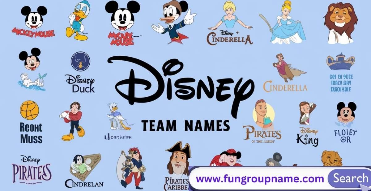 465 Clever Disney Team Names To Try!