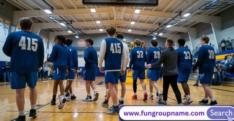 415 Cool Basketball Team Names