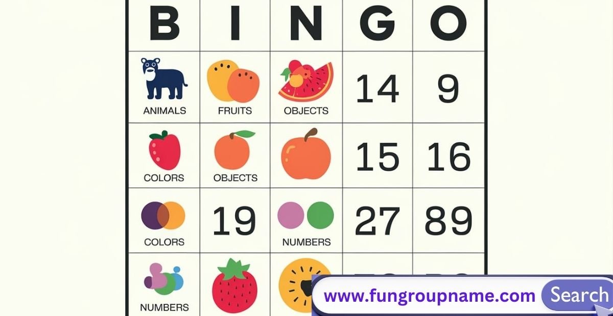 385 Fun Bingo Group Names