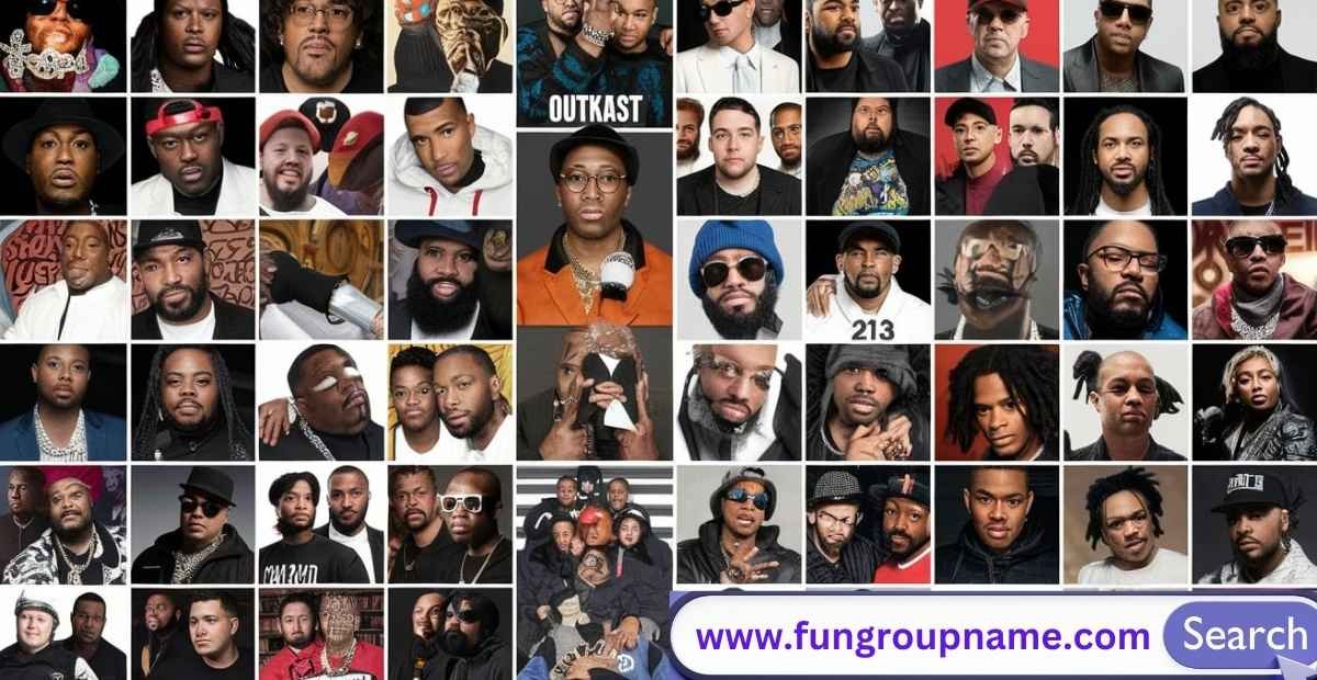 375 Rap Group Names: From Iconic to Unique