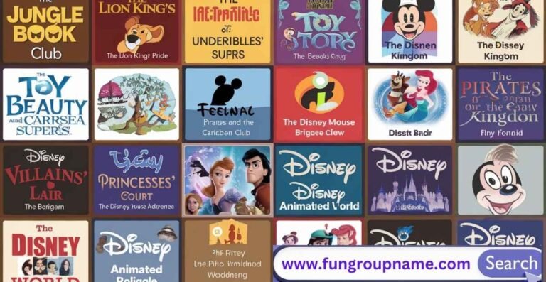 234 Disney Team Names For Trivia
