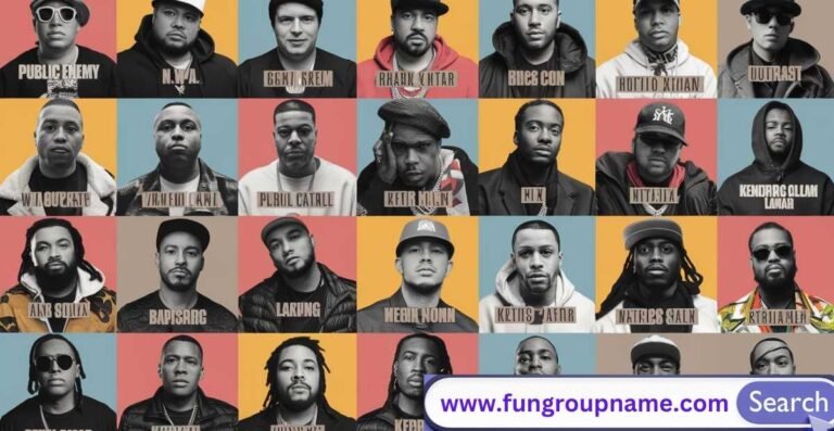 375 Rap Group Names: From Iconic to Unique
