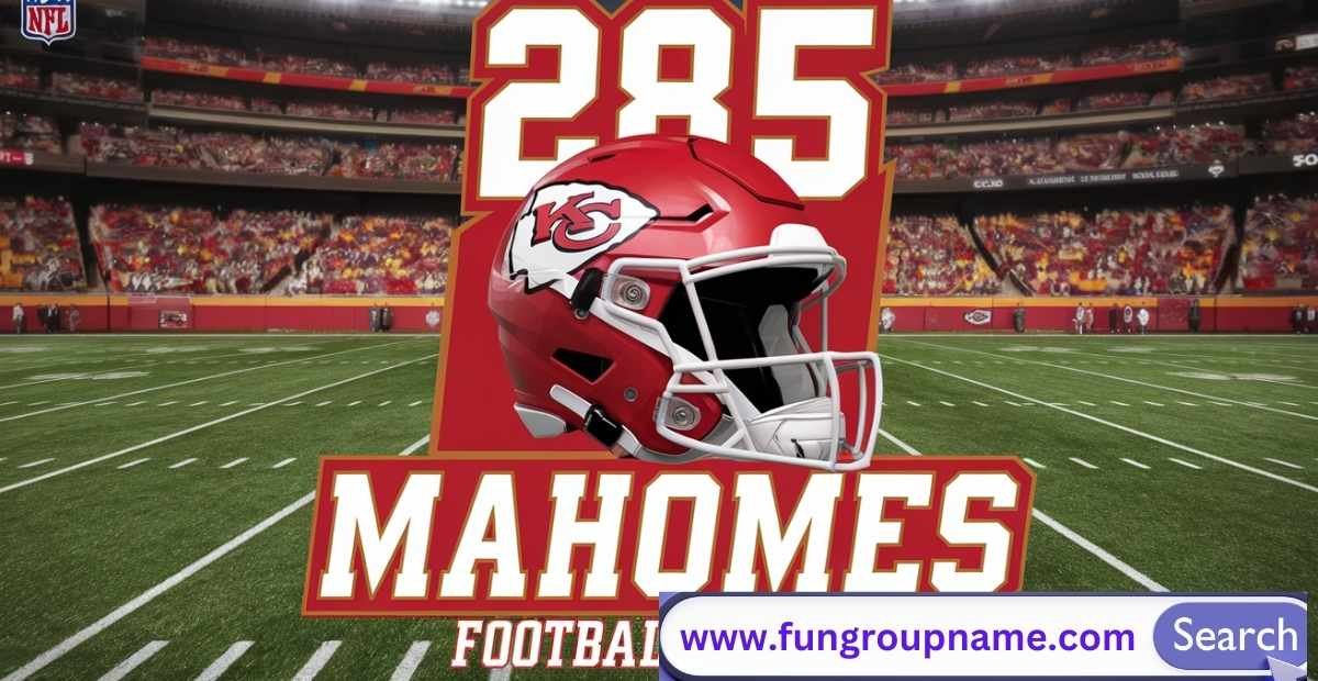 285 Mahomes Fantasy Football Team Names
