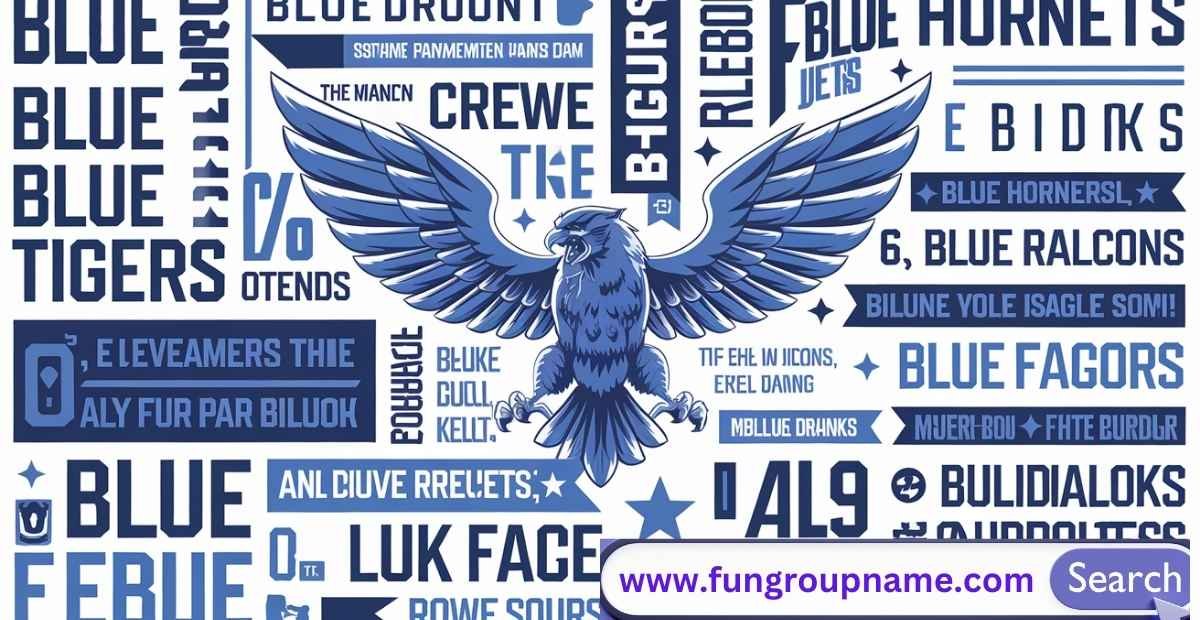 515 Best Blue Team Names!