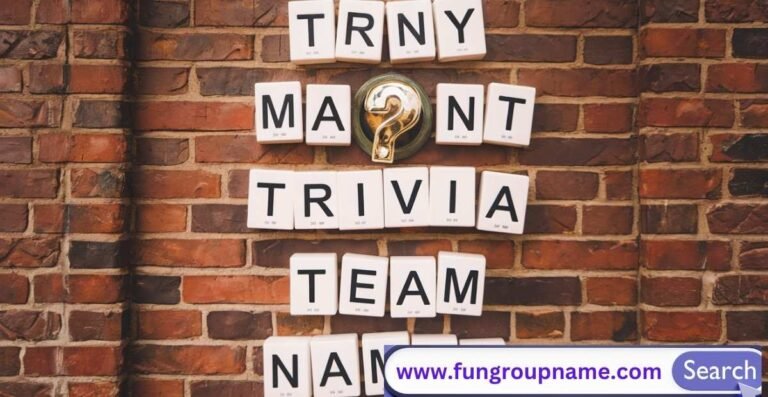 225 Funny Trivia Team Names!