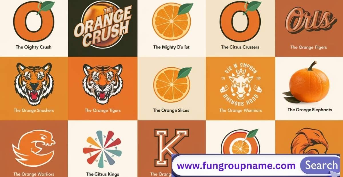 515 Fun Orange Team Names!