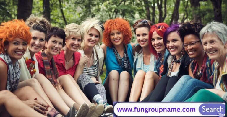 415 Vibrant Group Names for Ladies!