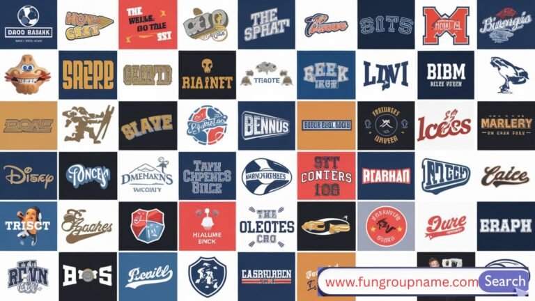 375+ Unique Group Names For Every Team!