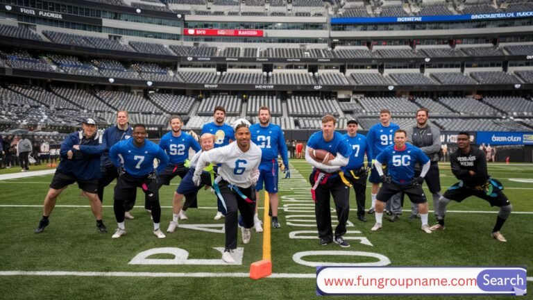 395 Fun Flag Football Team Names