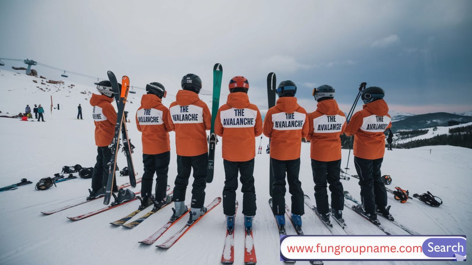 335+ Clever Ski Team Names