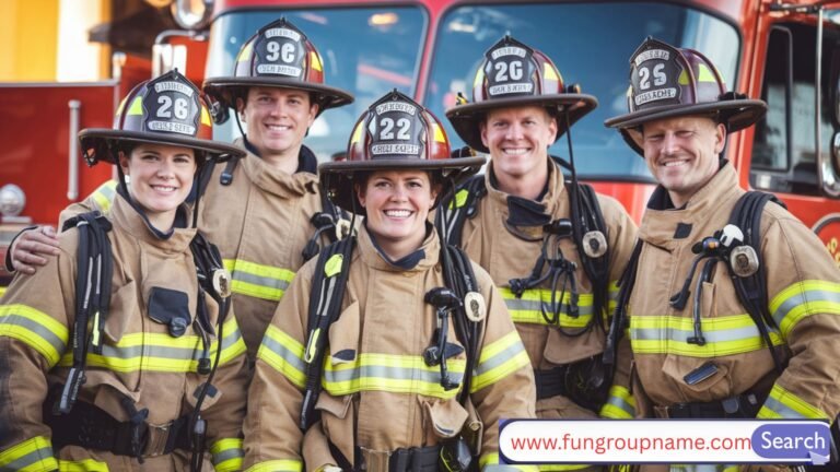 355 Best Firefighter Team Names