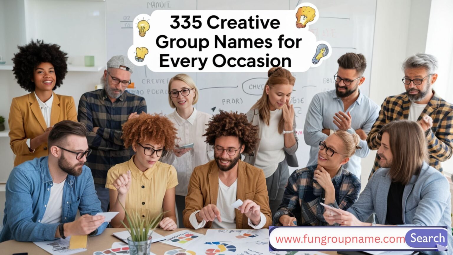 335 Creative Group Names For Every Occasion
